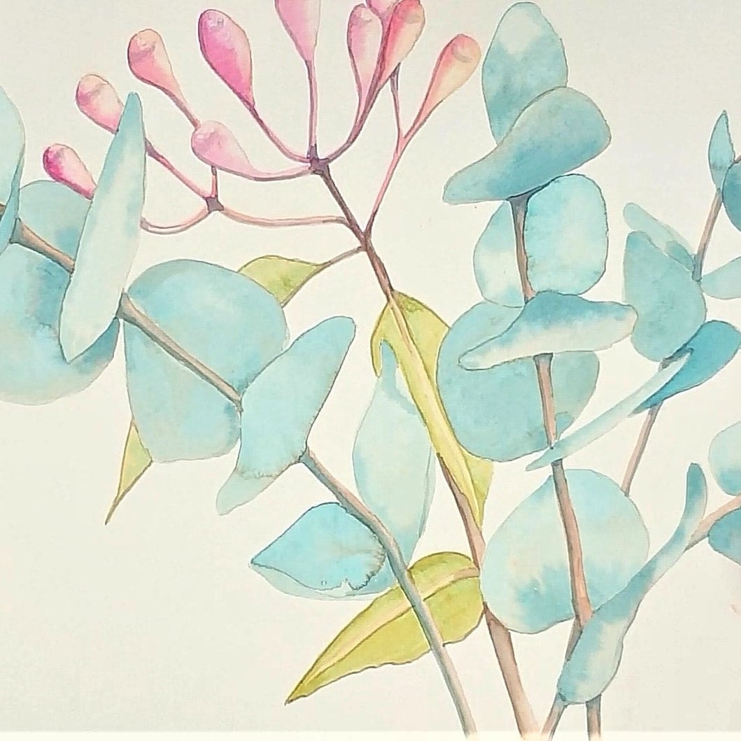 Native Buds & Leaves in Watercolour - Online Tutorial | House of Jules ...